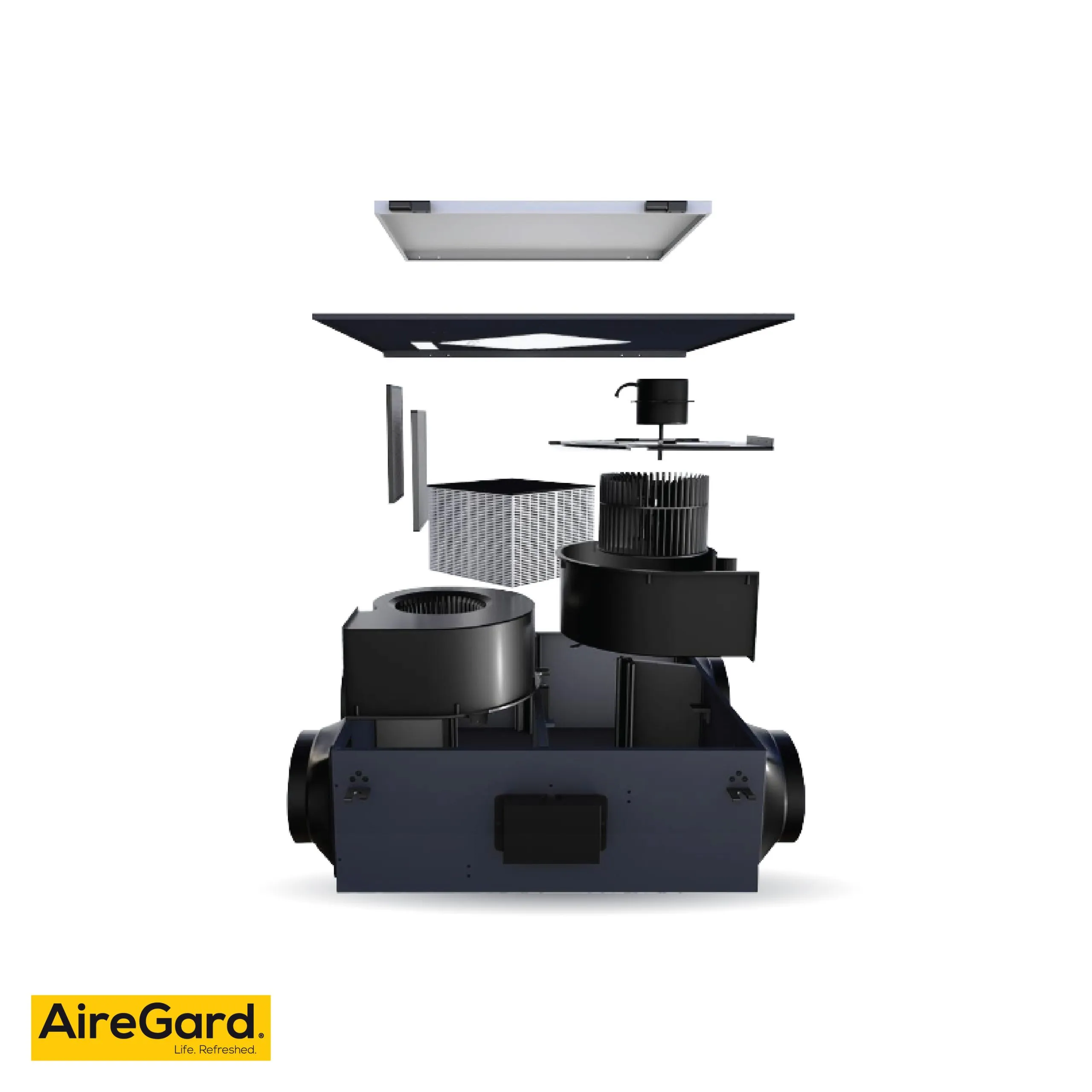 Energy Recovery Ventilator System Series ERV-350 HF - AireGard